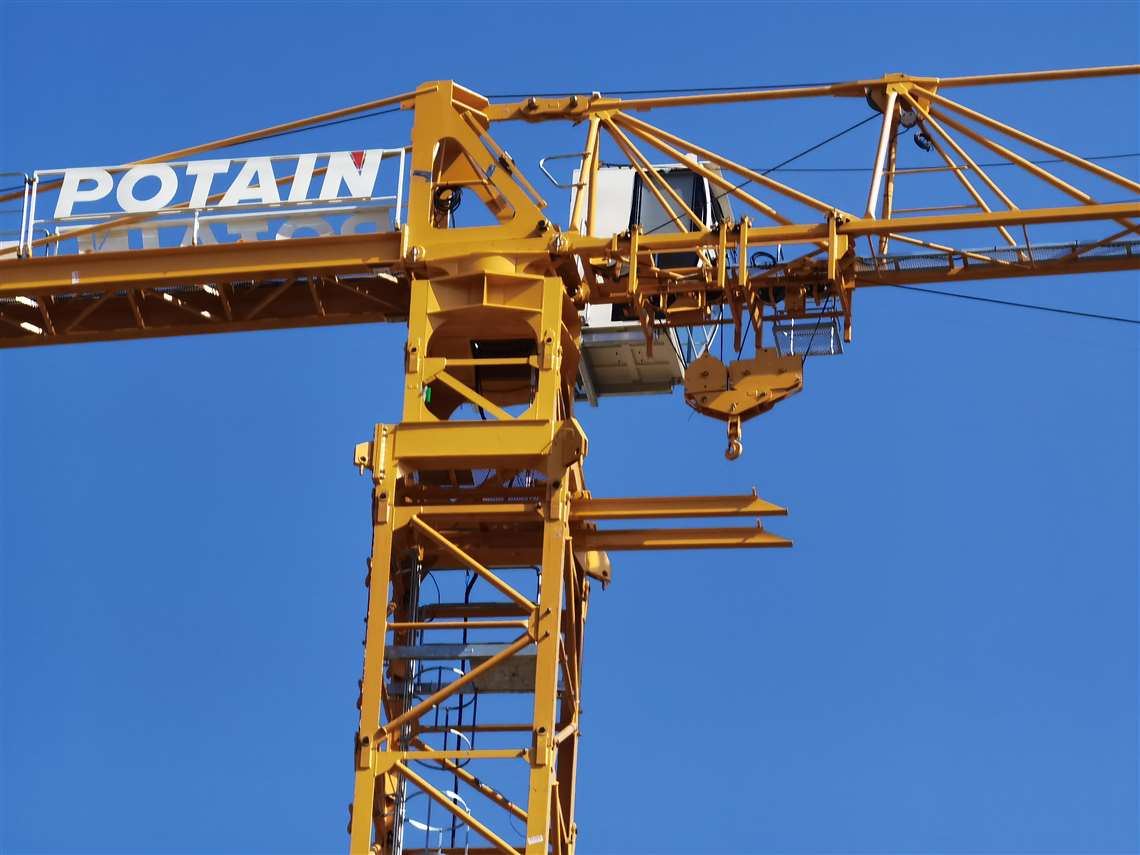 Used Potain MCT278-K12 Tower Crane - TOWERCRANE