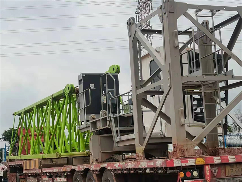 Construction Tower Crane WA7025 Self-Supporting Fixed Tower Crane Load ...