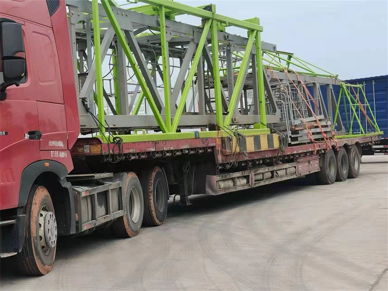 Construction Tower Crane WA7025 Self-Supporting Fixed Tower Crane Load ...