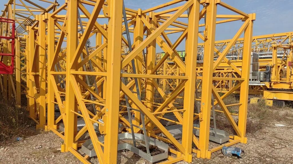 Zoomlion Tower Crane Inclined Climbing Ladder Mast Section - TOWERCRANE