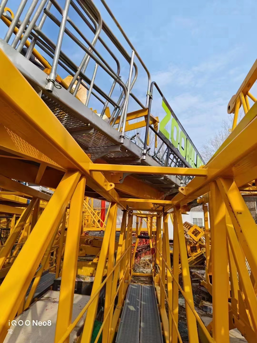 Zoomlion WA7015-10 Flat-Top Tower Crane For Sale - TOWERCRANE