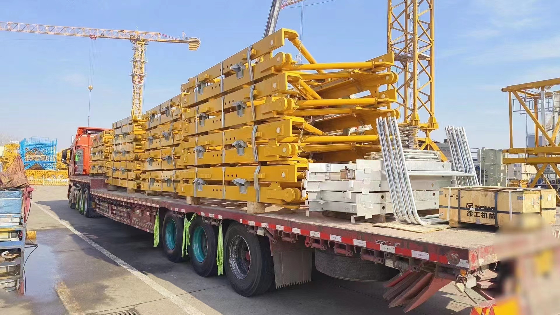 Tower crane mast section for sale - TOWERCRANE