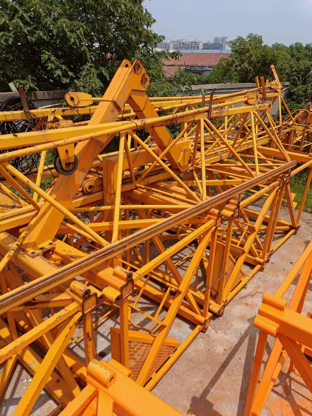 Second-hand tower crane H5610A, flat-headed tower crane. - TOWERCRANE