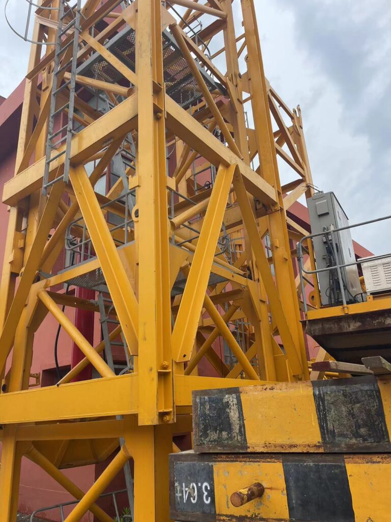YongMao7535-18 tower crane for sale in China - TOWERCRANE