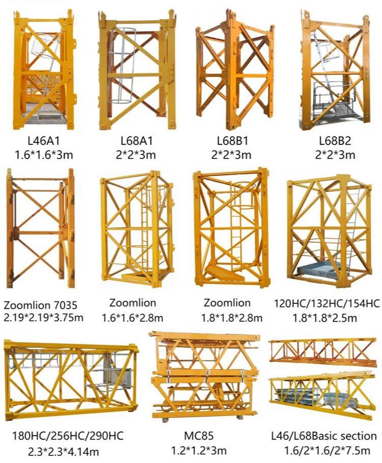Tower Crane Standard Section:Everything You Need to Know - TOWERCRANE